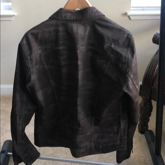 J Brand | Jackets & Coats | J Brand Camo Jean Jacket | Poshmark